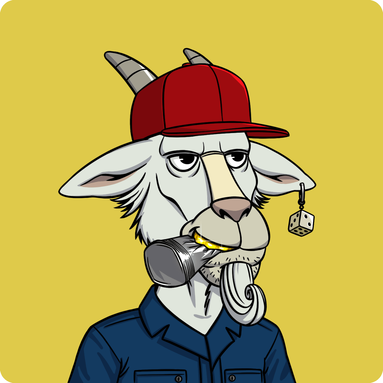 Goat #1457 - Hall Of Fame Goat Lodge | LooksRare