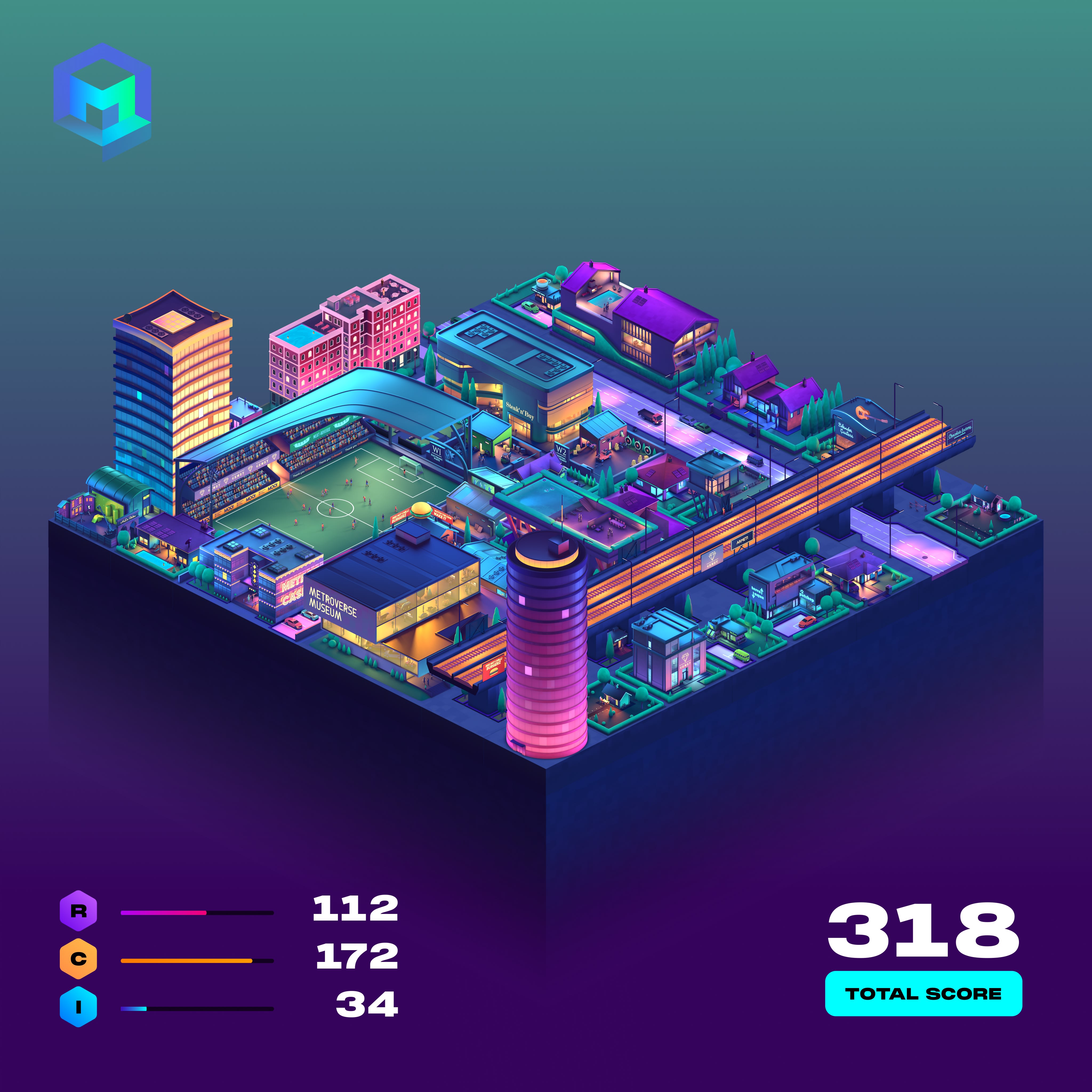 Block #253 - Metroverse City Block | LooksRare