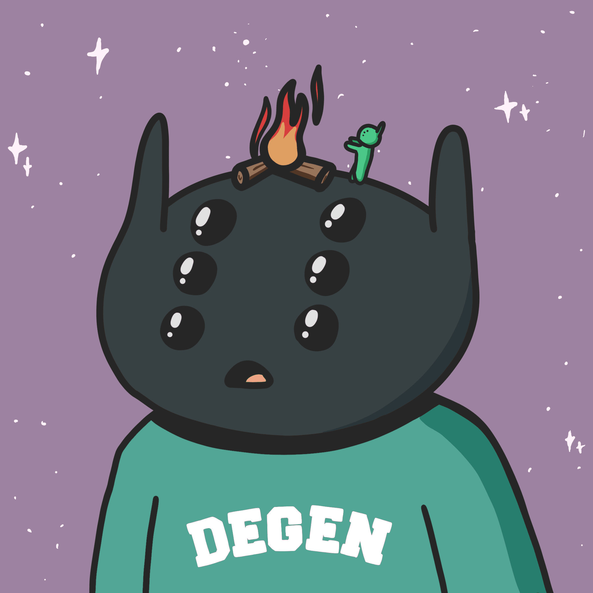 Alien Frens Evolution #9904 - Alien Frens Evolution | LooksRare