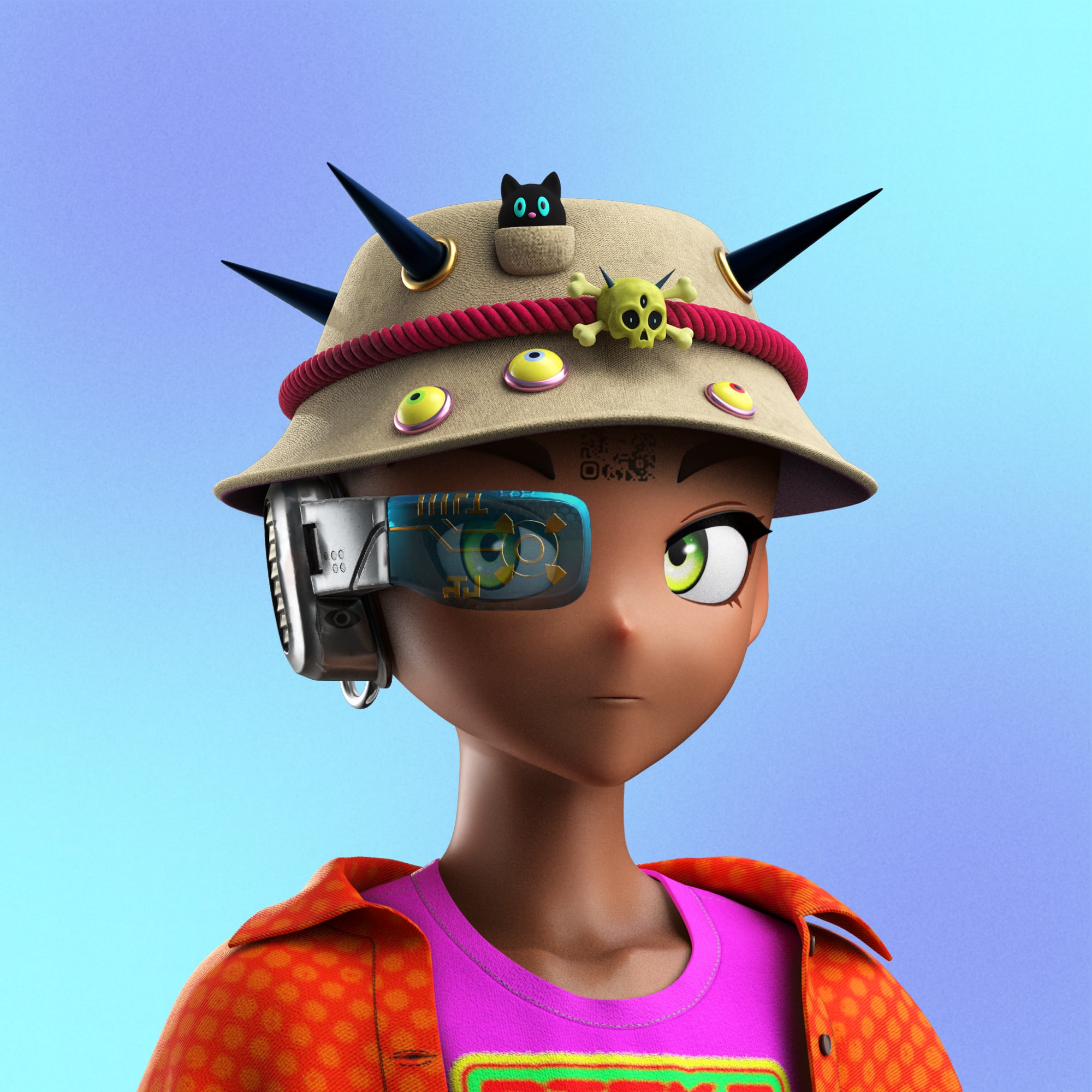 CloneX #17894 - CLONE X - X TAKASHI MURAKAMI | LooksRare