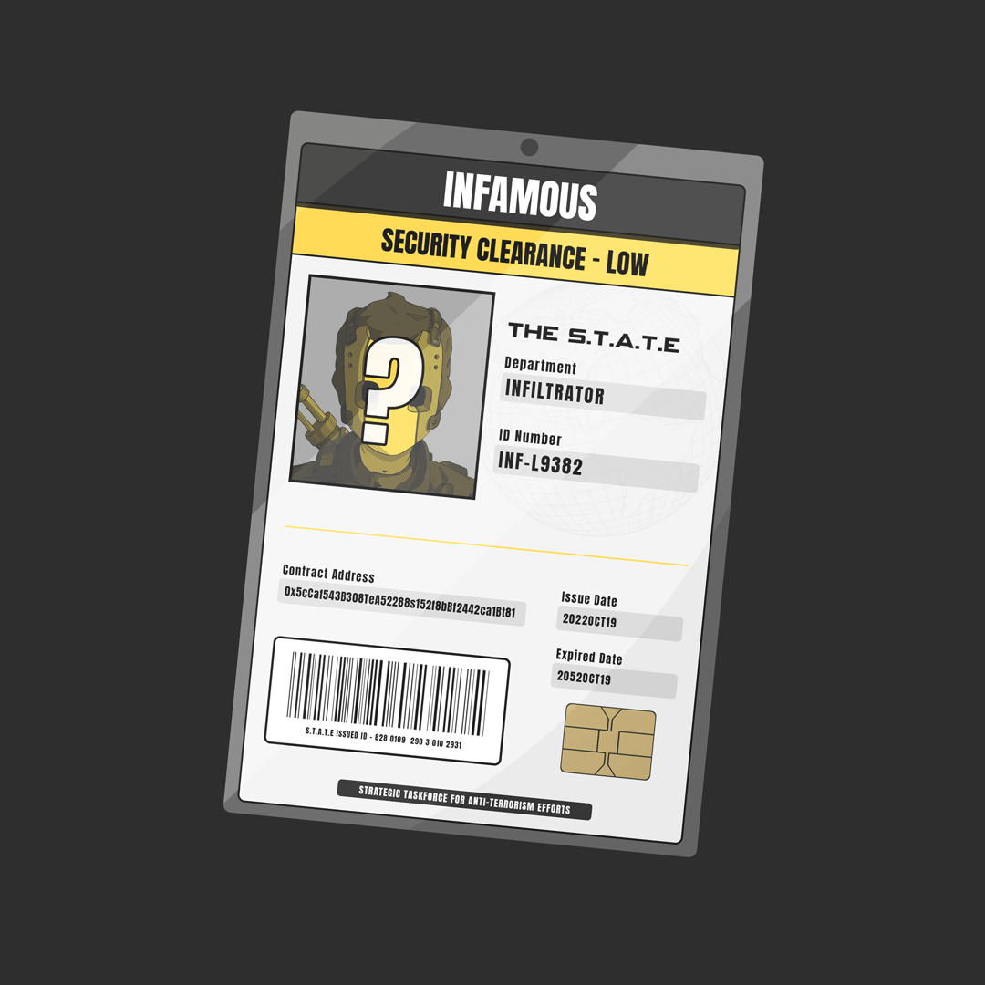 INFAMOUS RECRUIT - LOW SECURITY - Infamous | LooksRare