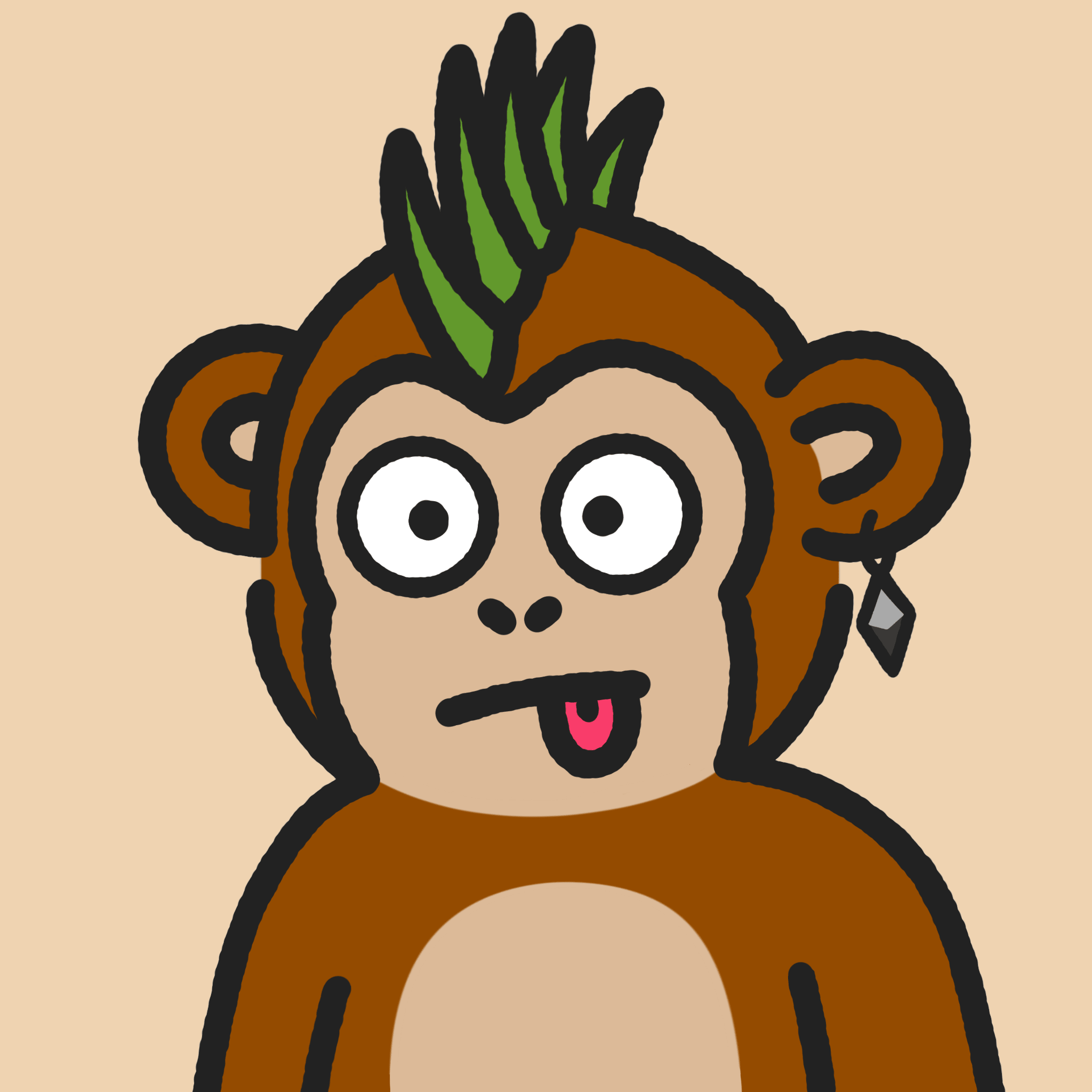 Cool Monke #2606 - Cool Monkes Genesis | LooksRare