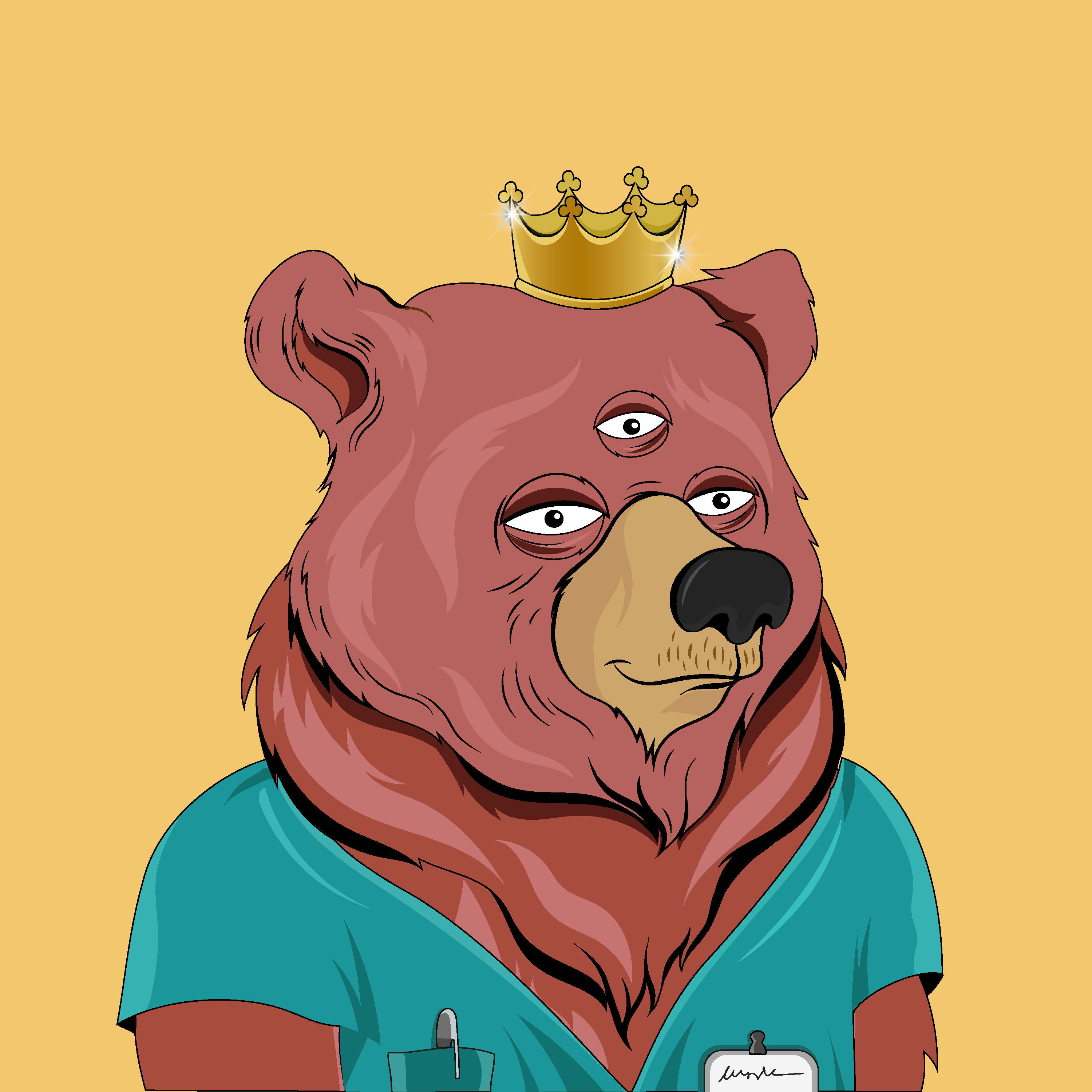 Fancy Bear #5407 - Fancy Bears Metaverse Official | LooksRare