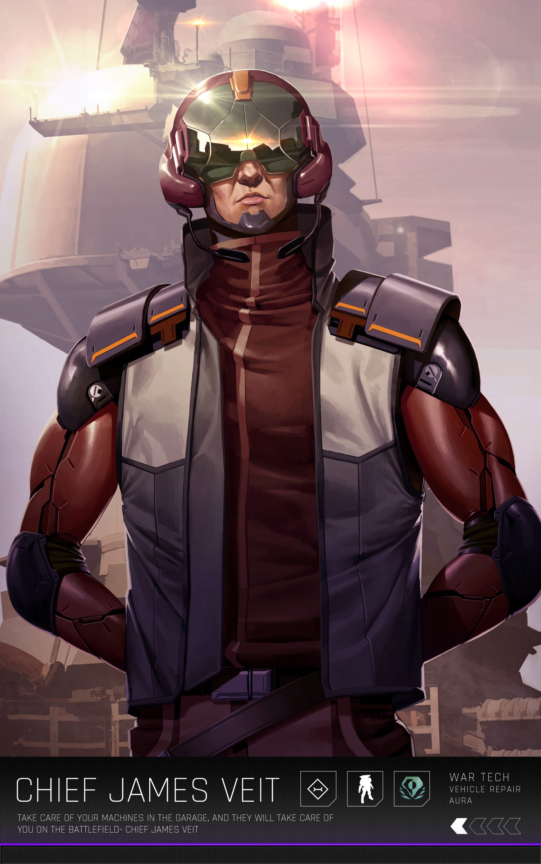 Chief James Veit - MetalCore Infantry Genesis | LooksRare