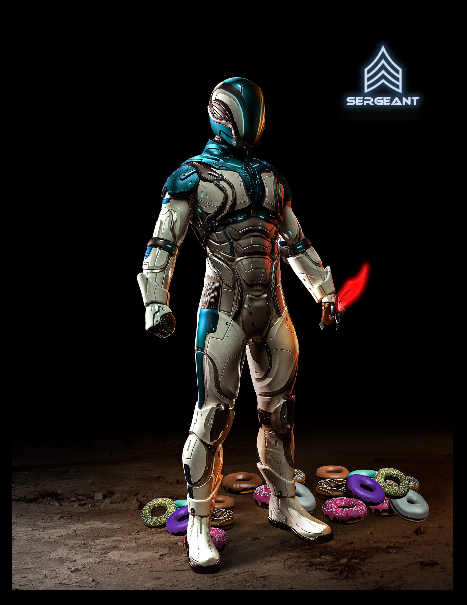 Soldiers Of The Metaverse #596 - Soldiers Of The Metaverse | LooksRare