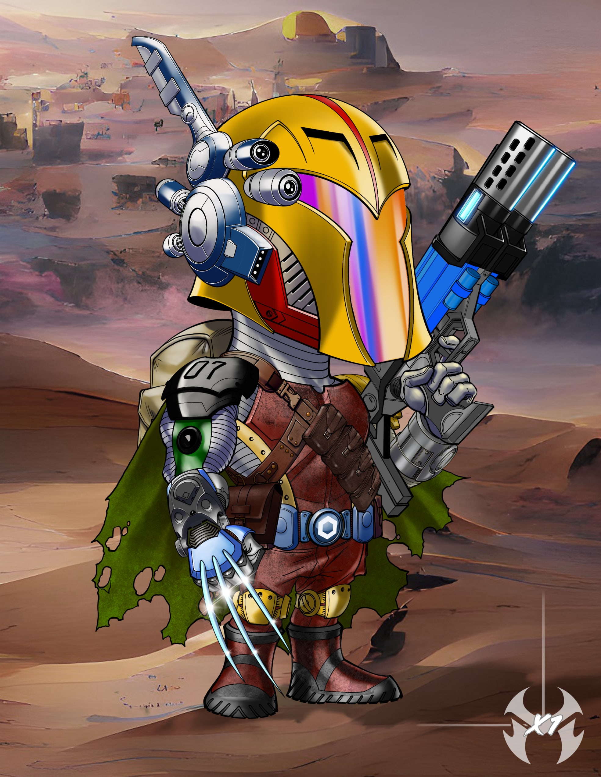 Meta Bounty Hunters #4871 - Meta Bounty Hunters | LooksRare